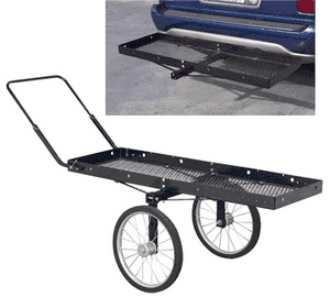 Harbor Freight Reviews - HITCH-MOUNT CARGO CARRIER WITH WHEEL KIT